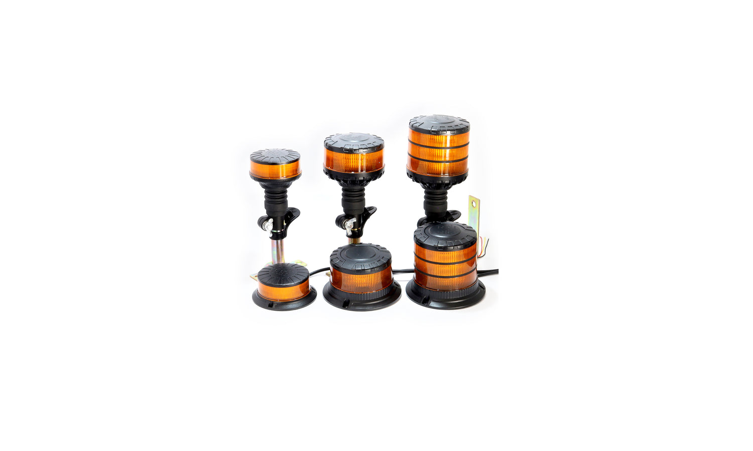 Visible Safety LED Flashing Lights Rotating Amber Beacons Light Bars..