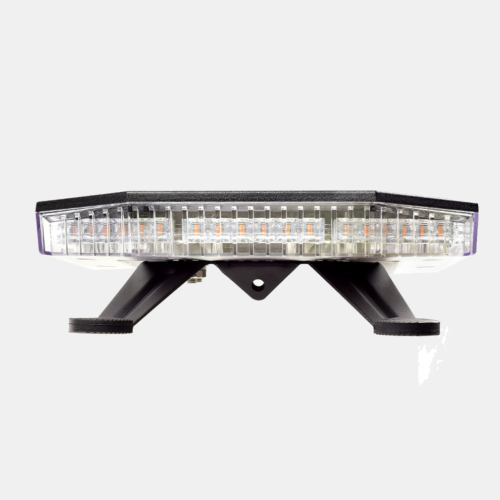 Classic 1200mm 360° Amber Light Bar + Control Panel – Visible Safety