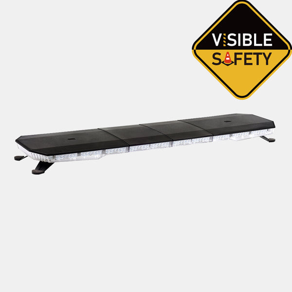 Classic 1200mm 360° Amber Light Bar + Control Panel – Visible Safety