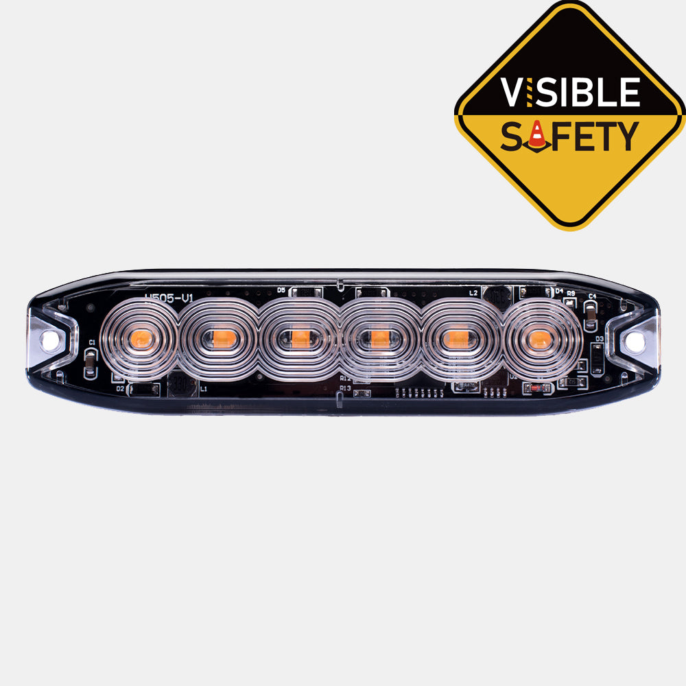 Visible Safety LED Flashing Lights Rotating Amber Beacons Light Bars..